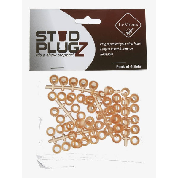 LeMieux Stud Plugz Rubber Stud Hole Plugs Easy Use & Removal Bue/Orange/Pink x60 - Cork Farm ...