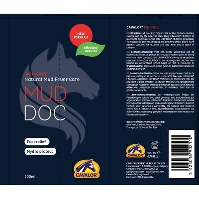 Cavalor MudDoc Mud Doc Natural Ointment To Prevent & Treat Mud Fever ...