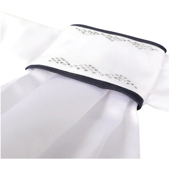 Coldstream Sunwick Ready Tied Stock With Elegant Silver Diamantes ...