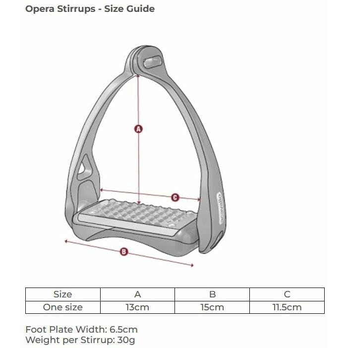 Acavallo Opera Titanium Balance Flex Logo Stirrup Irons Stirrups - Cork ...