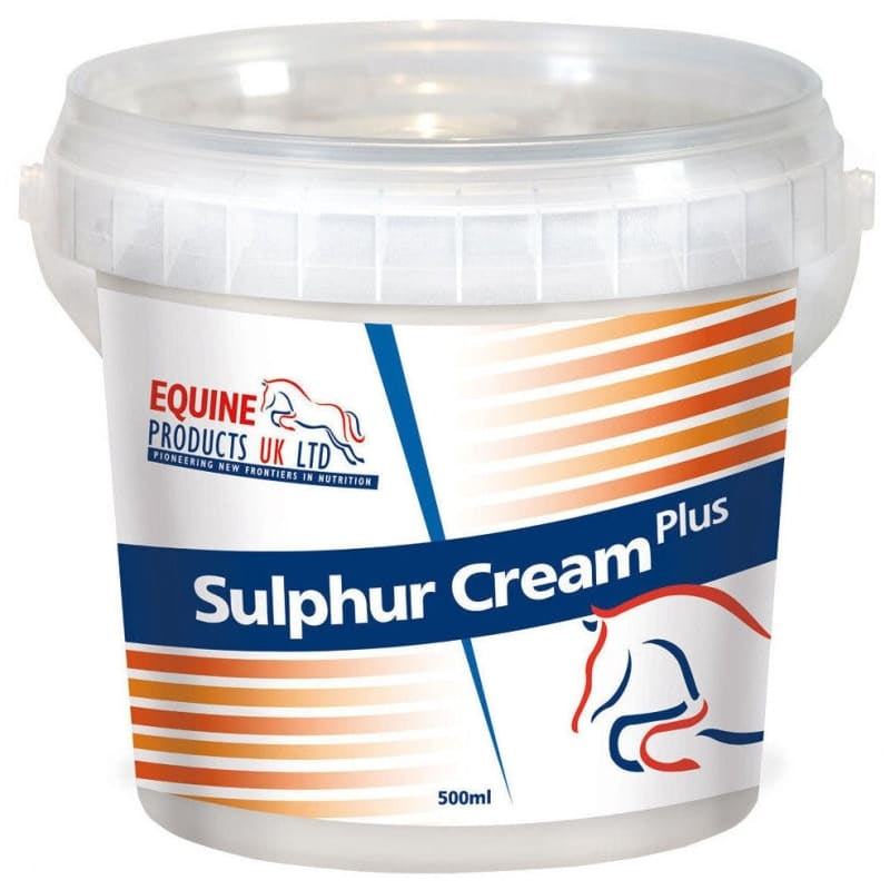 Equine Products UK Sulphur Cream Plus Moisturise Mud Rash & Cracked ...
