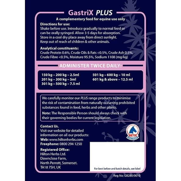 Hilton Herbs GastriX Plus Support Efficient Digestive System Supplement ...