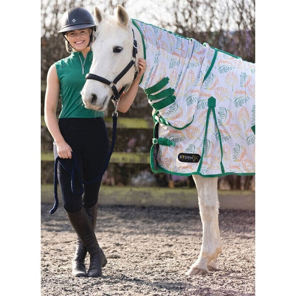 Hy Equestrian StormX Original Tropical Paradise Combi Fly Rug Fly Sheet ...