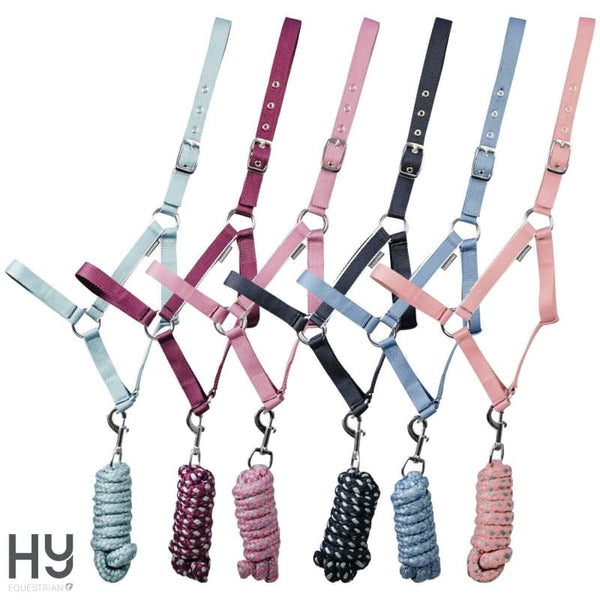 Hy Equestrian Synergy Head Collar & Lead Rope Matchy Set SmallPony/Pony ...