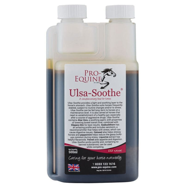 Pro-Equine Ulsa-Soothe Supplement Lines The Stomach & Lubricates ...