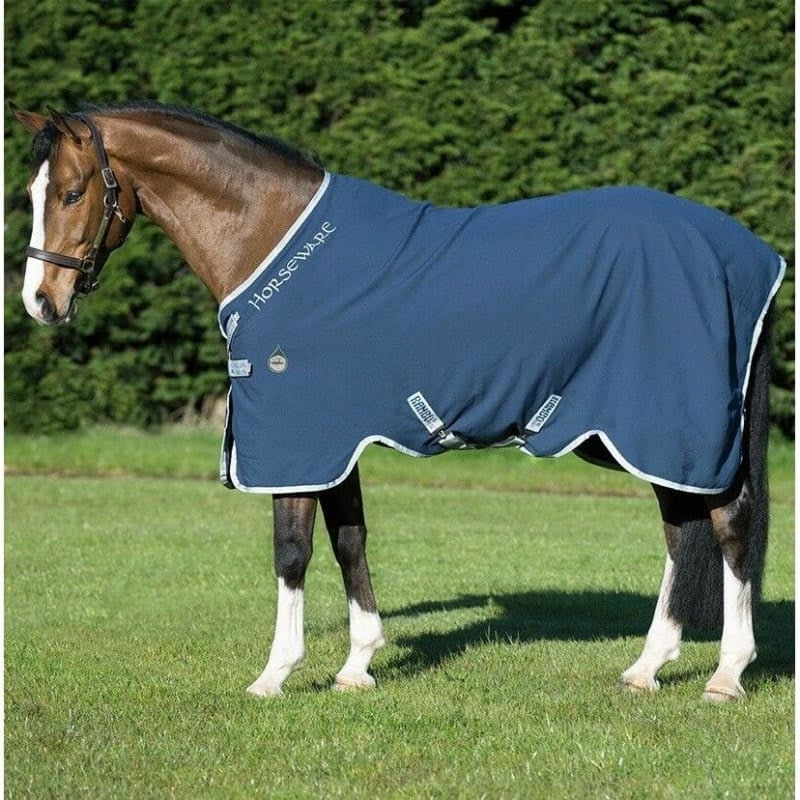 Horseware Rambo HELIX DISC FRONT Cooler/Stable/Travel Sheet Rug - Cork ...