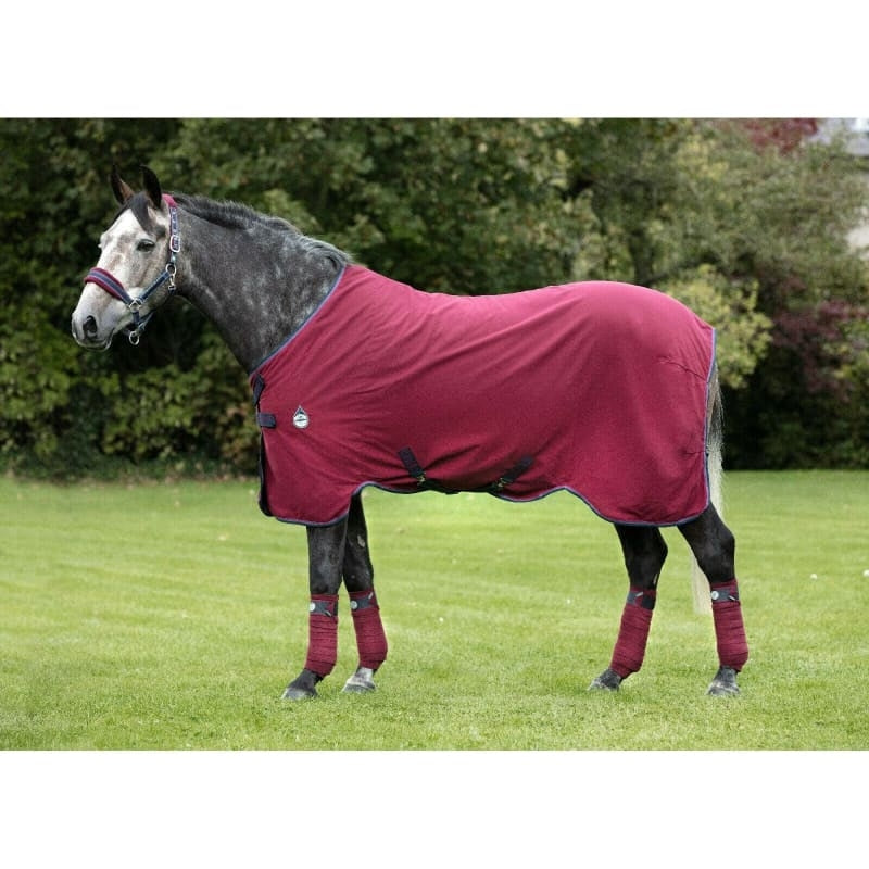 Horseware Rambo HELIX DISC FRONT Cooler/Stable/Travel Sheet Rug - Cork ...