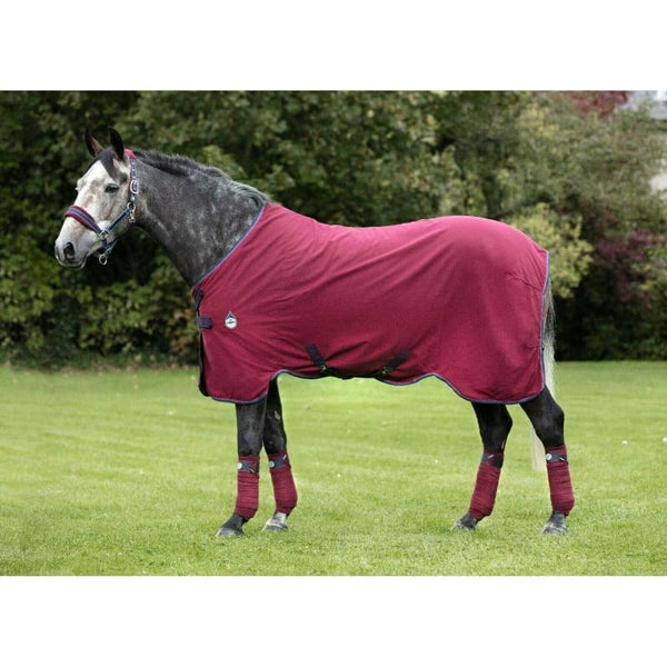 Horseware Rambo HELIX DISC FRONT Cooler/Stable/Travel Sheet Rug - Cork ...